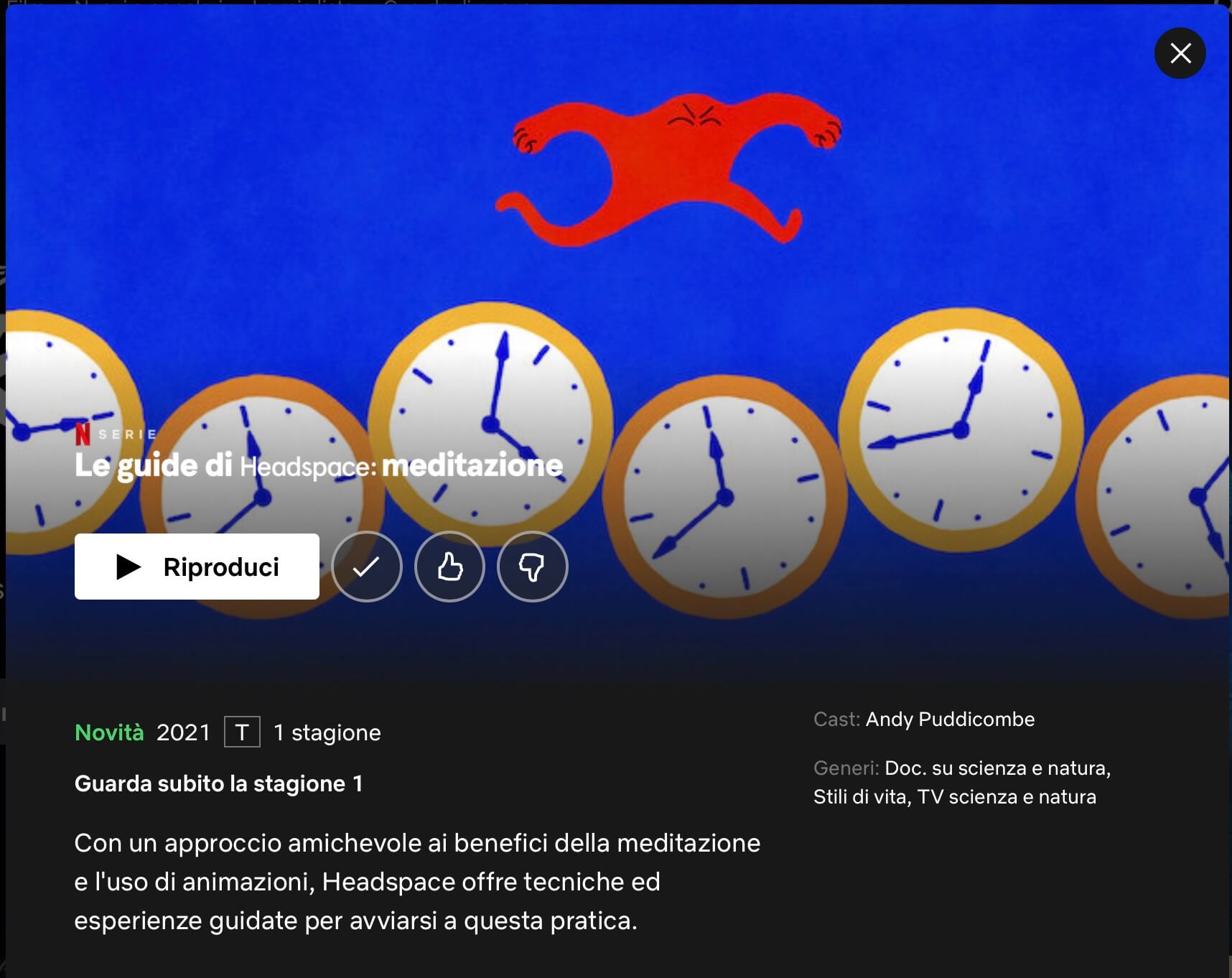 Le guide di Headspace su Netflix | Appunti